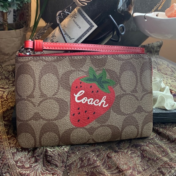 Coach | Bags | Authentic Coach Signature Coated Canvasleather ...